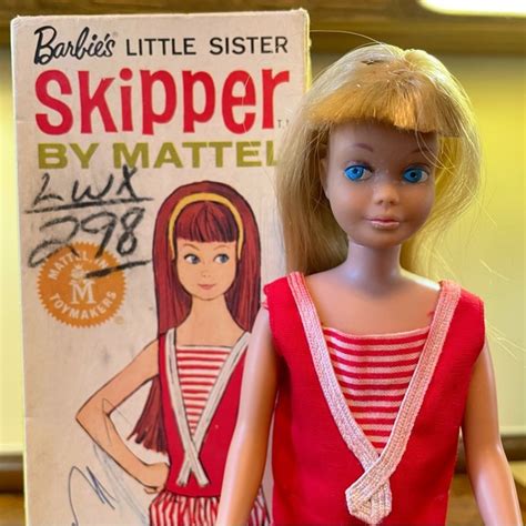 Toys Vintage 1963 Barbies Little Sister Skipper By Mattel Poshmark