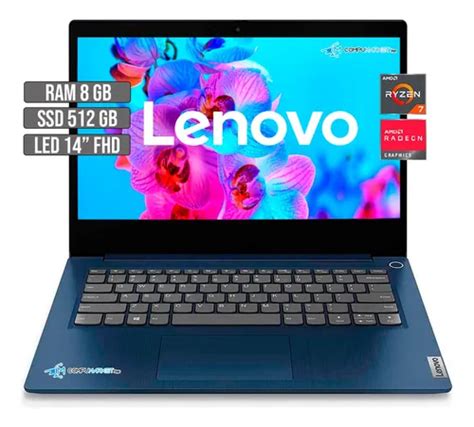 Portatil Lenovo Amd Ryzen U Ssd Gb Ram Gb Env O Gratis