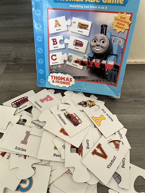 Vintage 2003 Thomas And Friends Thomas Abc Game Briarpatch Etsy
