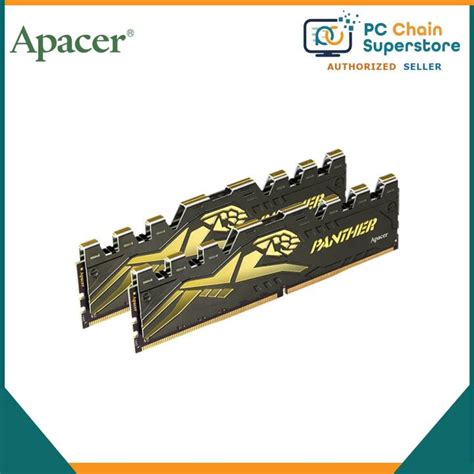 Apacer Panther Ddr4 16gb 8gbx2 3200mhz Cl16 Gaming Memory Lazada Ph