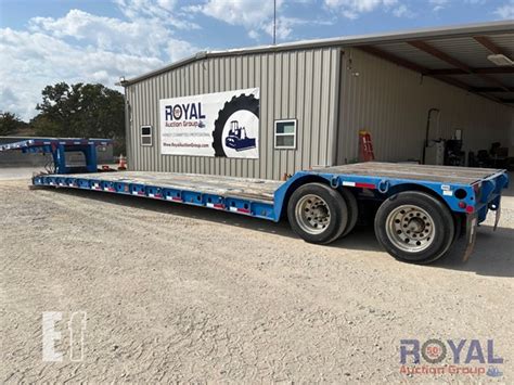 2017 Fontaine Renegade Lx40 40ft 80 000lb T A Drop Deck Rgn Trai Auction Results In Bowie Texas