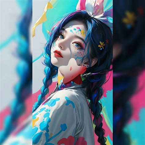 خلفيات بنات انمي وكيوت بلون الزهري على اغنيه الشامي 🌺 Youtube