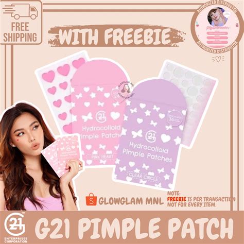 G21 Hydrocolloid Pimple Patch With Freebie Shopee Malaysia