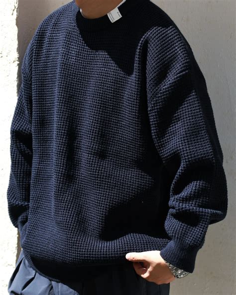 Wool Blend Waffle Knit W1549 Wgong