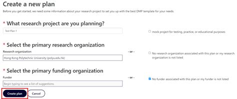 DMP Online Tools Research Data Management Guides Tutorials At The Hong Kong Polytechnic