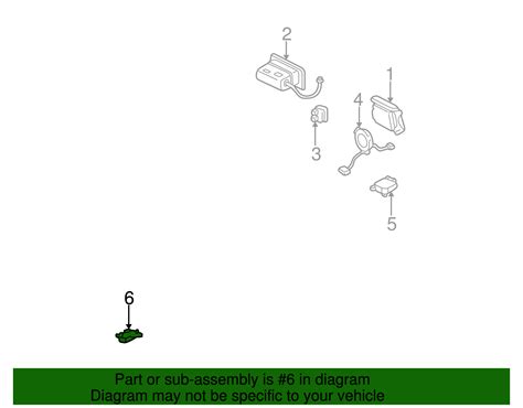2003 2004 Gm Ft Impact Sensor 85598001 Capital Chevy Parts