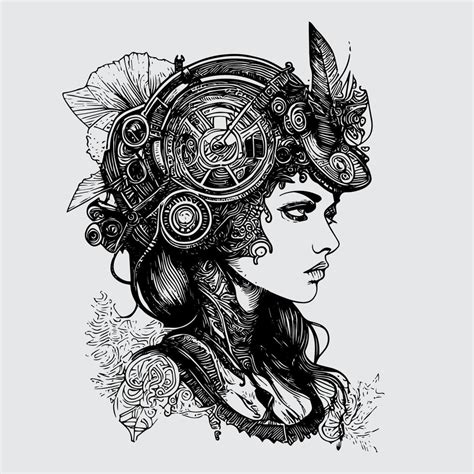 Steampunk Girl Art Steampunk Girl Art