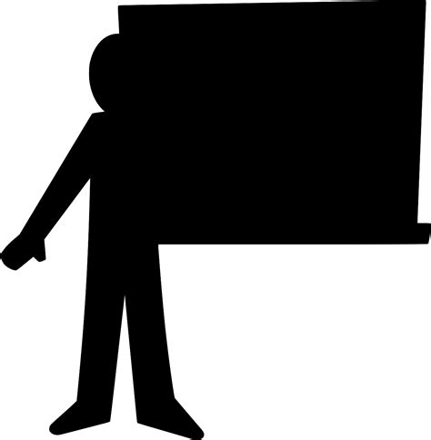 Svg Showing Presentation Education Teacher Free Svg Image And Icon