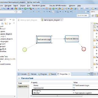 Example Of The Developed Execution Model Editor Building An Execution Download Scientific