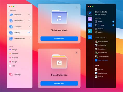 Glassmorphism Ui A New Variant Of Neumorphism