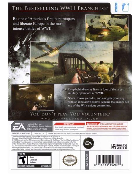 MEDAL OF HONOR VANGUARD Gameplanet MEDAL OF HONOR VANGUARD Gameplanet