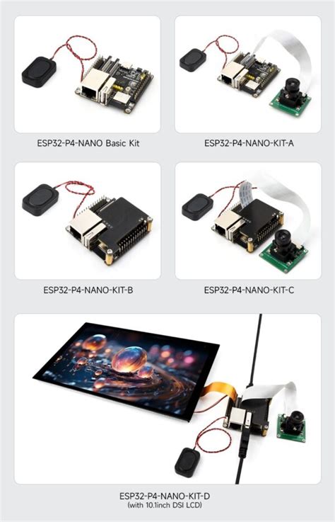 Waveshare Esp32 P4 Nano Development Board Powered By Esp32 P4 Mcu
