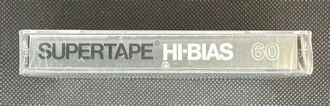 Realistic Supertape Hi Bias 1978 Blank Cassette Tape New Sealed