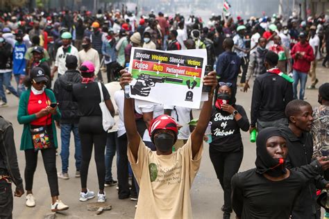 Al Menos Ocho Muertos Y 400 Heridos En Protestas De Kenia En Segundos