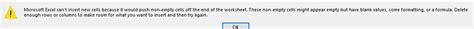 Cant Insert New Column Microsoft Community Hub
