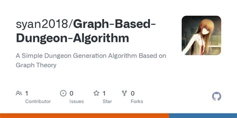 github syan2018 graph based dungeon algorithm a simple dungeon generation algorithm based on
