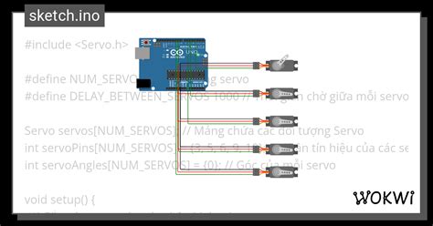 Arm Robot Wokwi Esp32 Stm32 Arduino Simulator
