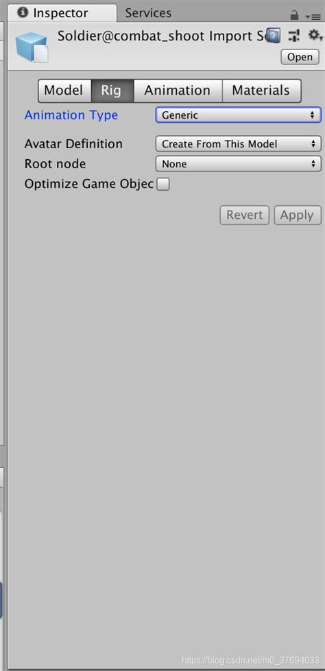 Fbx文件导入的动作无法添加到animator Controller的motion中unity Fbx拷贝的animationclip拖动到