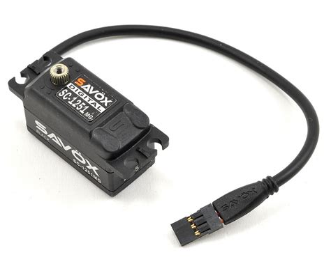 Savox SC MG Black Edition Low Profile Digital High Speed Metal Gear Servo SAV SC MG