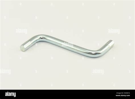 Tool Mini Allen Key S Shaped For Ease Of Use Taken On A White