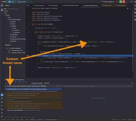 Java Virtual Thead Names On Intellij Debugger Stack Overflow