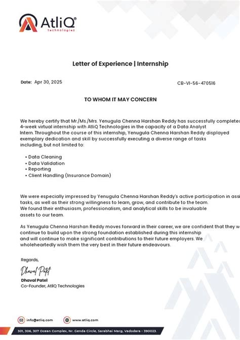 Dataanalytics Internshipexperience Powerbi Sql Atliqtechnologies Y Chenna Harshan Reddy