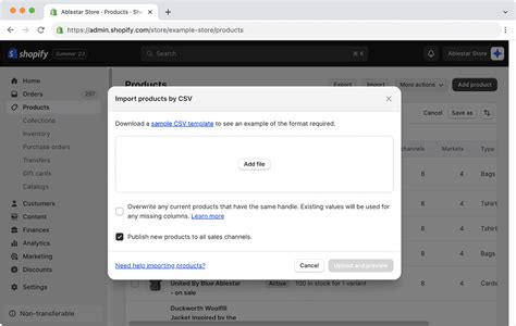 How To Bulk Edit Shopify Products