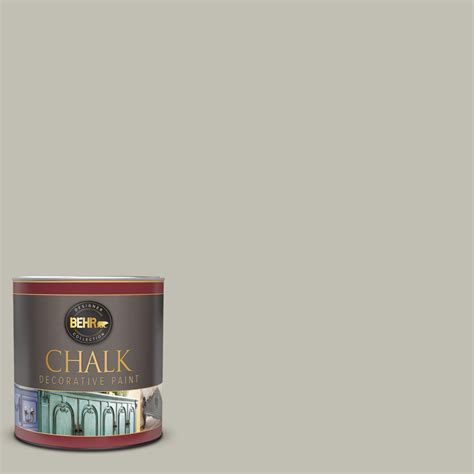 Behr Premium 1 Qt Bcp40 Silver Celadon Interior Chalk Decorative