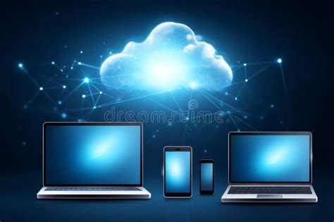 Cloud Computing Network Devices And Data Synchronization Data Sharing