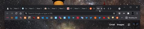 chromium developers are experimenting with different widths of tabs to