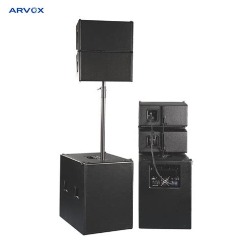 AYC 10 Active Line Array Speaker Arvox Tech Com