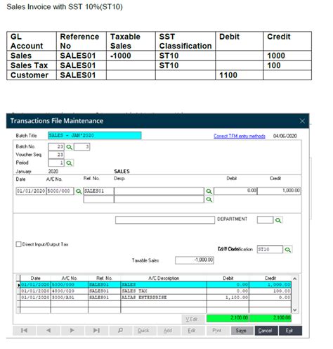 Access Ubs Accountinghow To Enter Transaction In Accounting Sst