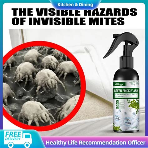 Sharprepublic Mite Killer Spray Indoor Clean Bed Bug And Dust Mite Spray For Mattresses Lazada Ph