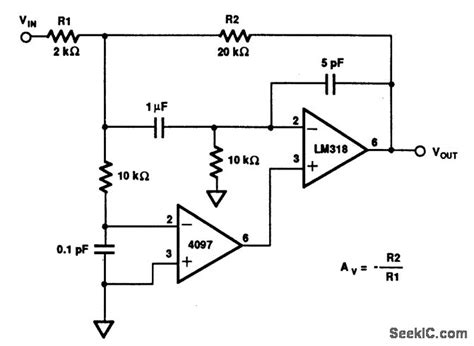 Composite High Speed Precision Amplifier Amplifier Circuit Circuit