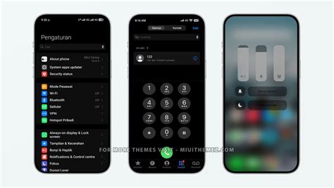 SANGETEL MIUI Theme With Dark Mode Support For Xiaomi Redmi Phones