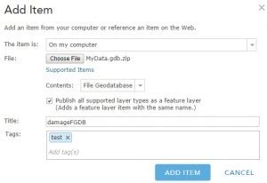 How To Create A Hosted Feature Service