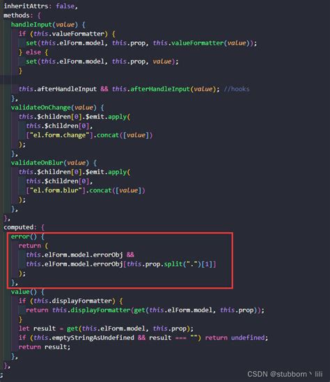 Vue项目中封装表单中的el Input组件封装el Input Csdn博客