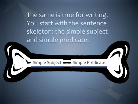 Ppt Bare Bones Sentences Powerpoint Presentation Free Download Id