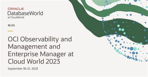 Dushmanta Roy On Linkedin Oci Enterprisemanager Oracle Cloudworld