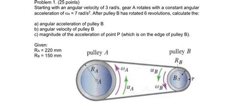 solved problem 1 25 points starting with an angular
