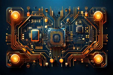 Ai Image Generator Advanced Microprocessor Computer Chip Stock Ai Image Generator Advanced Microprocessor Computer Chip Stock