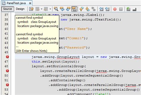 How To Fix Netbeans Grouplayout Incompatibility With Java 50 And Less Edwins Journey
