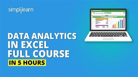 excel data analytics full course essential skills for data analysis