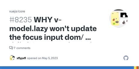 Why V Modellazy Wont Update The Focus Input Dom 双向绑定的input元素，回车触发