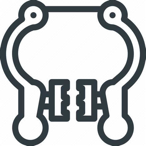 Bicycle Bike Brake Caliper Component Deceleration Icon Download