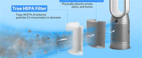 Tp7a Hepa Replacement Filter For Dyson Combi Glass Hepa Carbon Filter Ph04 Hp04