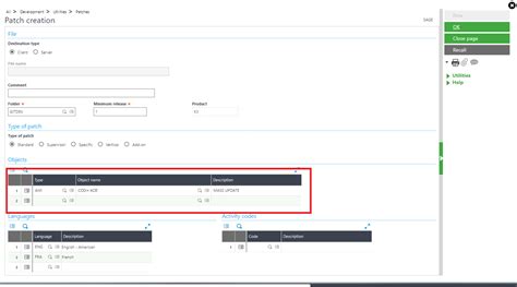 Adding Database Mass Update To The Patch File In Sage X3