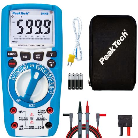 Peaktech P 3443 Digital Multimeter Ip67 Butler Technologies