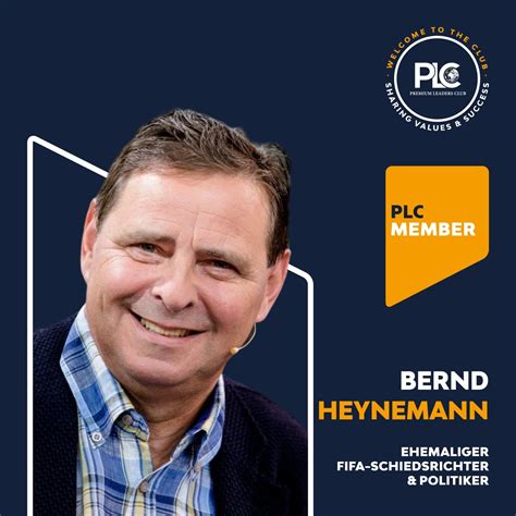 Vorstellung Top Experte Bernd Heynemann Premium Leaders Club