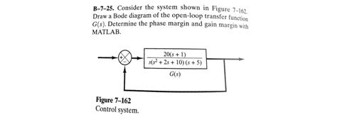 Solved B 7 25 Consider The System Shown In Figure 7 162
